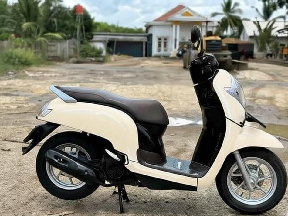 Tren Modifikasi Retro Modern Motor Matic, Digemari Gen Z