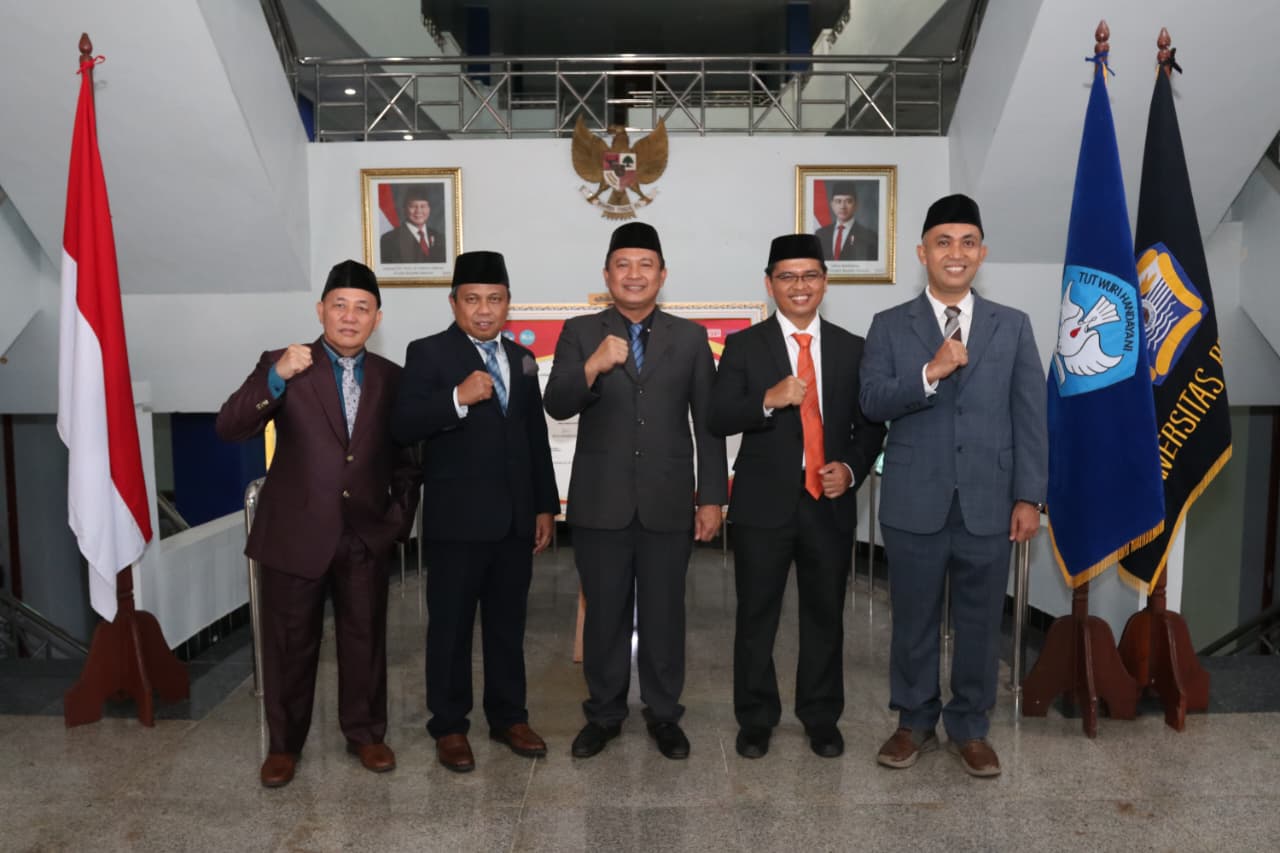 Kukuhkan 4 Wakil Rektor Baru, Rektor Unib Dr. Indra: Kita Kembali Satu ...